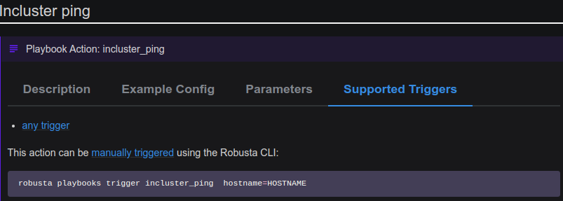 Writing Your Own Custom Playbook Action in Robusta
